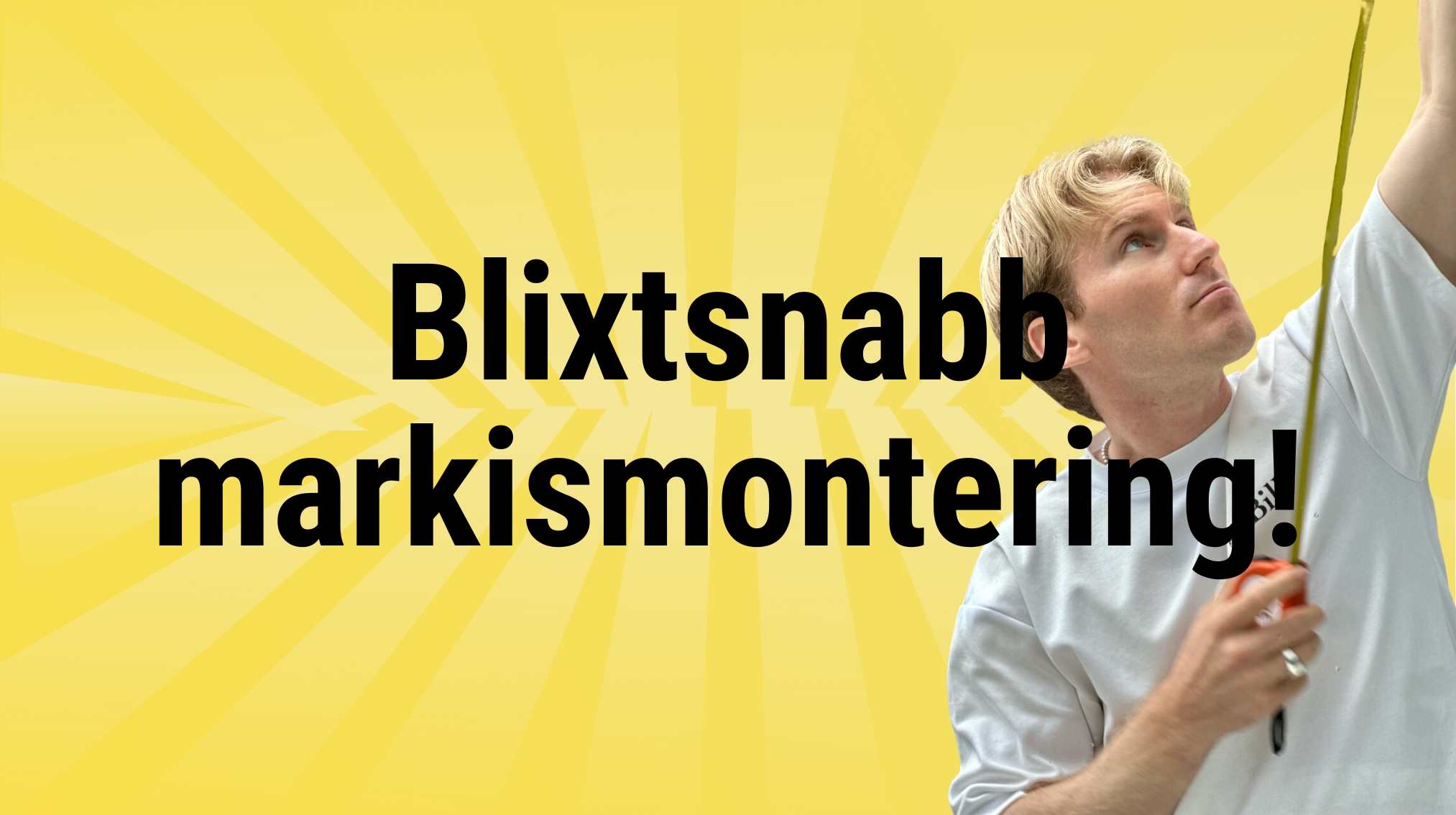 Sådan monterer du alla markiser - komplett installationsguide